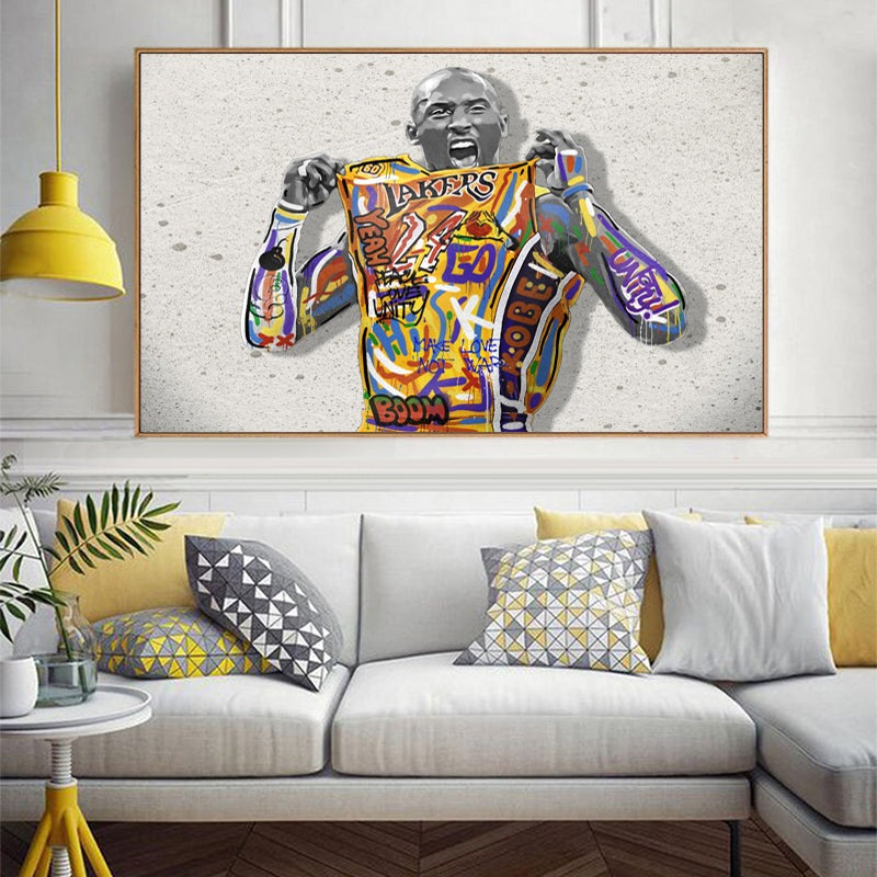 Kobe Legacy: Mamba Forever Graffiti Lakers Jersey