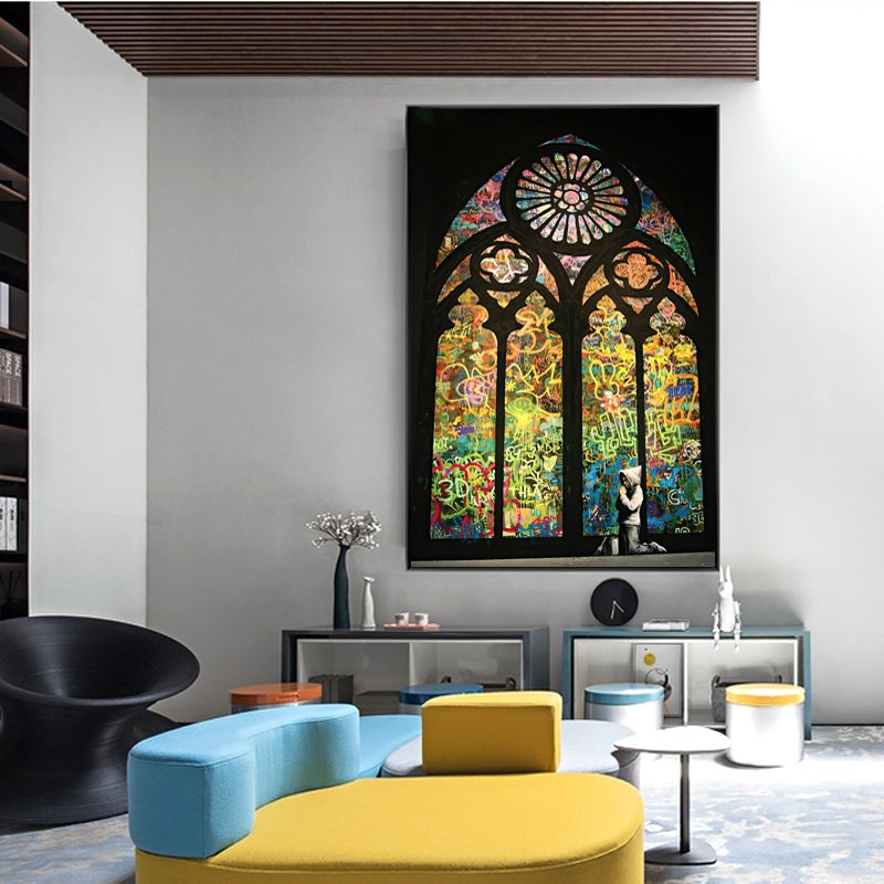 Urban Hope: Banksy Biblical Graffiti Inspired